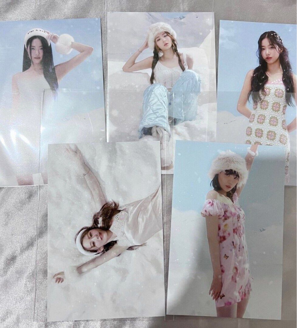 Lesserafim 特典postcard Antifragile Le sserafim, 興趣及遊戲, 收藏品及紀念品, 韓流 ...