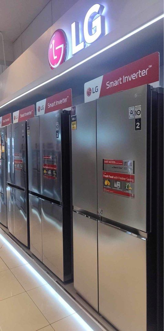 LG SIDE BY SIDE INVERTER REFRIGERATOR RVS-B243PZ RVS-B245PZ RVS-M245NS ...