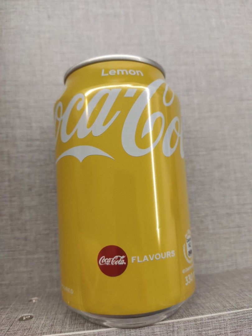 Limited edition lemon coca cola, Food & Drinks, Beverages on Carousell