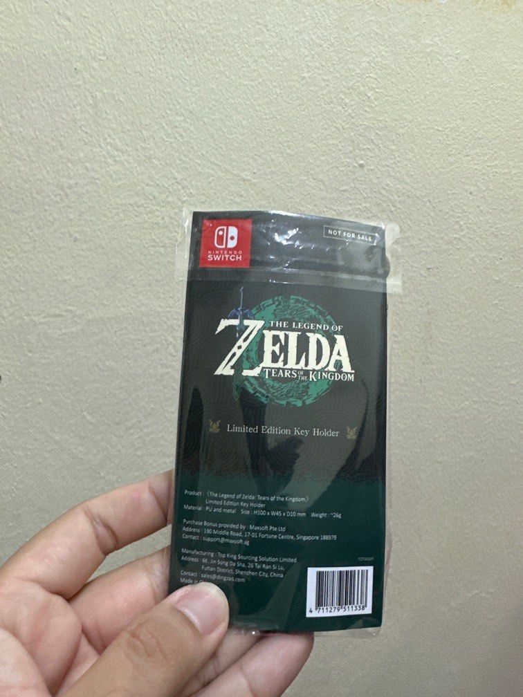 Limited edition zelda key holder totk, Hobbies & Toys, Toys & Games on ...