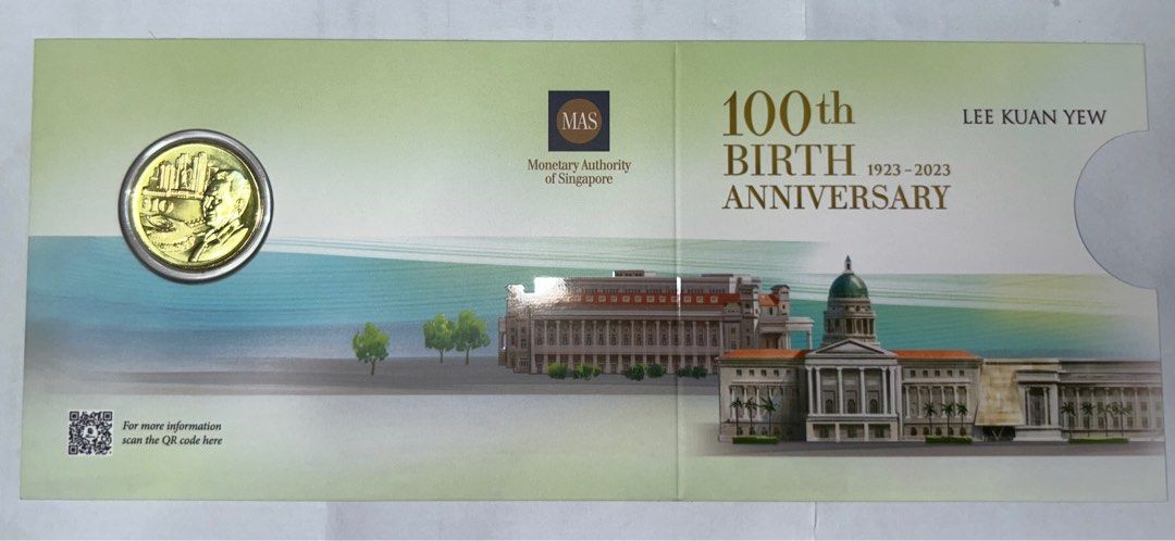 LKY Coins | LKY100 | LKY 100 coin | Lee Kuan Yew 100th Birth ...