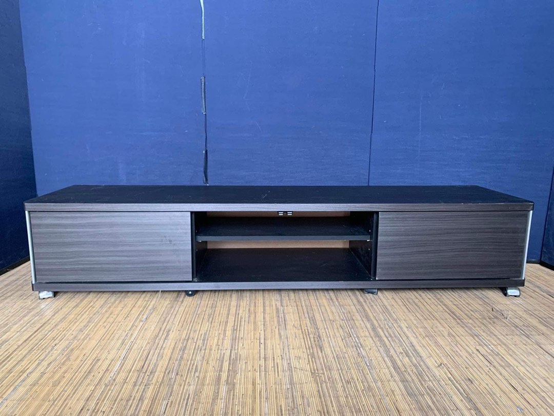 Long tv rack Japan surplus, Furniture & Home Living, Furniture, TV ...