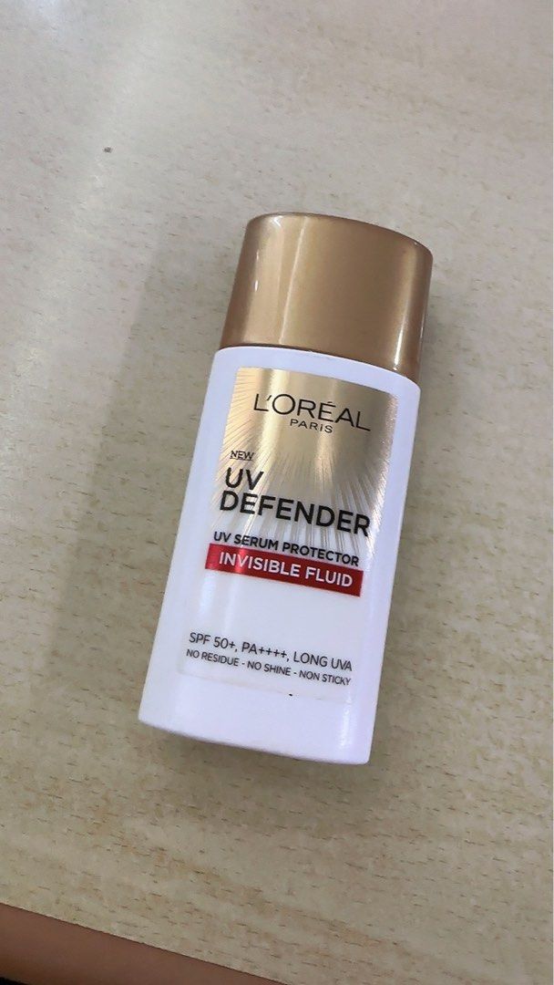 LOREAL UV DEFENDER UV SERUM PROTECTOR INVISIBLE FLUID FLUID, Kesehatan ...