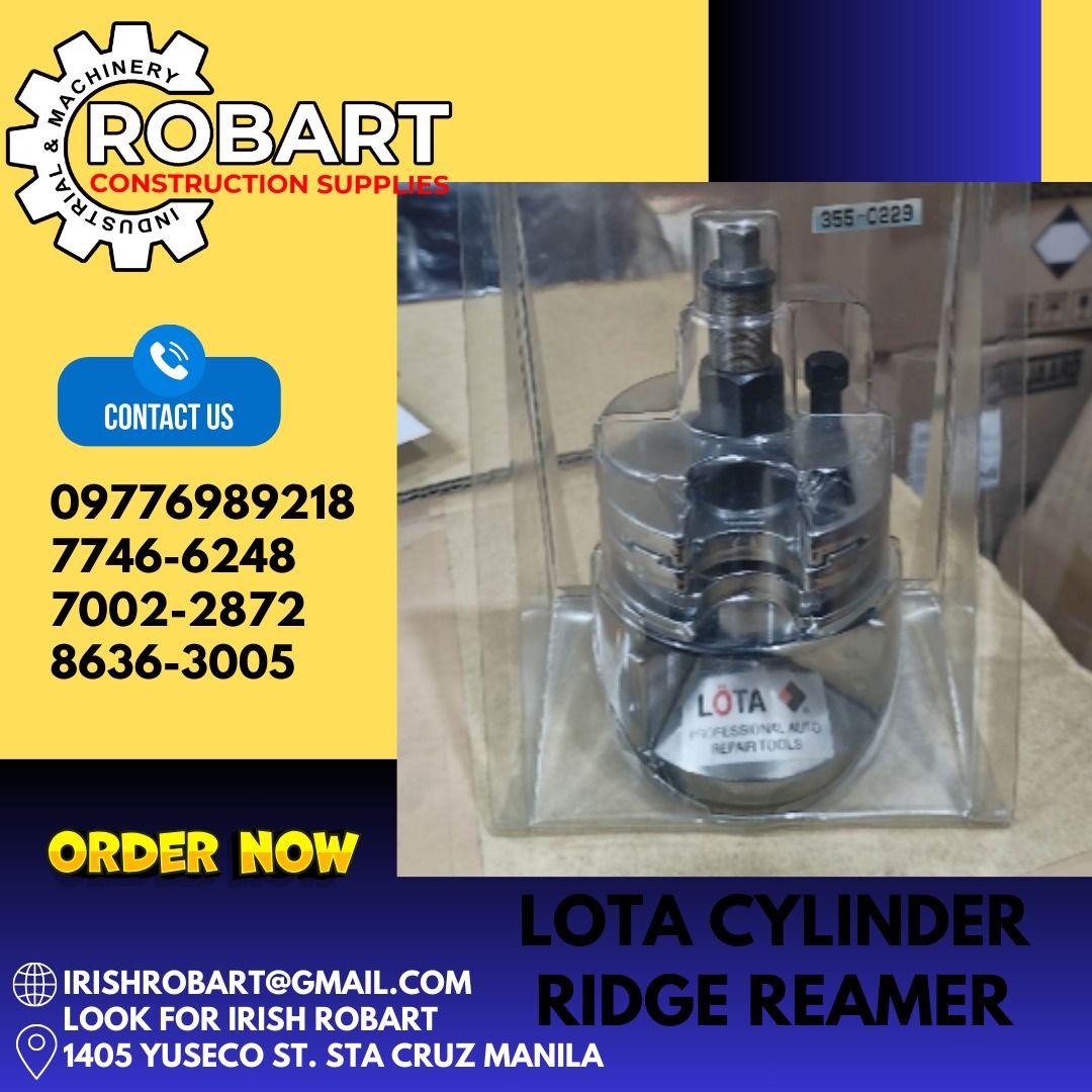 Lota cylinder ridge reamer, Commercial & Industrial, Construction Tools ...