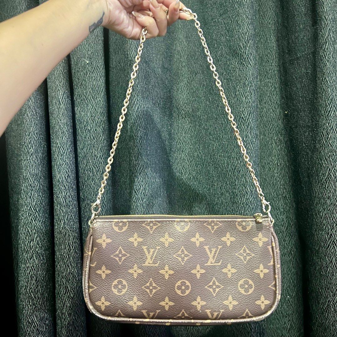 Louis Vuitton Pochette Bag, Luxury, Bags & Wallets on Carousell