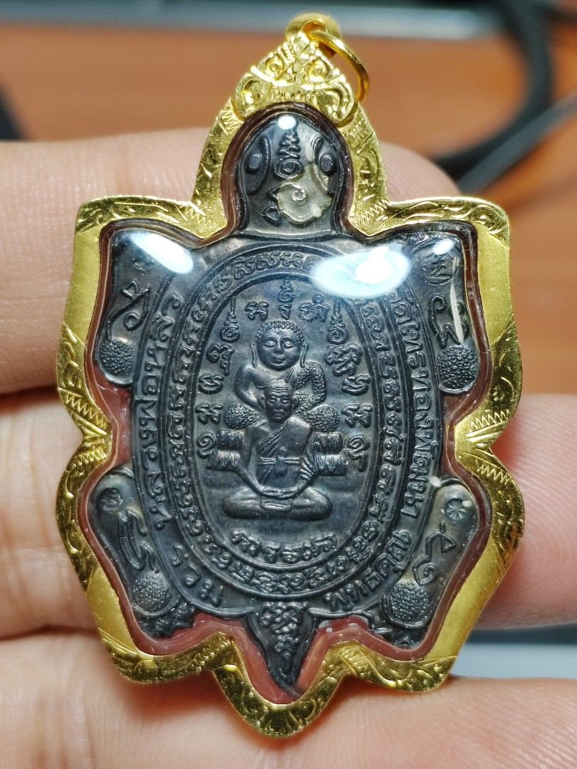 Lp Liew+Lp Koon Phaya Tao Roon Rom Phutta Koon # Lp Liew# Lp Koon# 龙婆柳＃龙婆坤＃Thai Amulet # 佛牌 ...