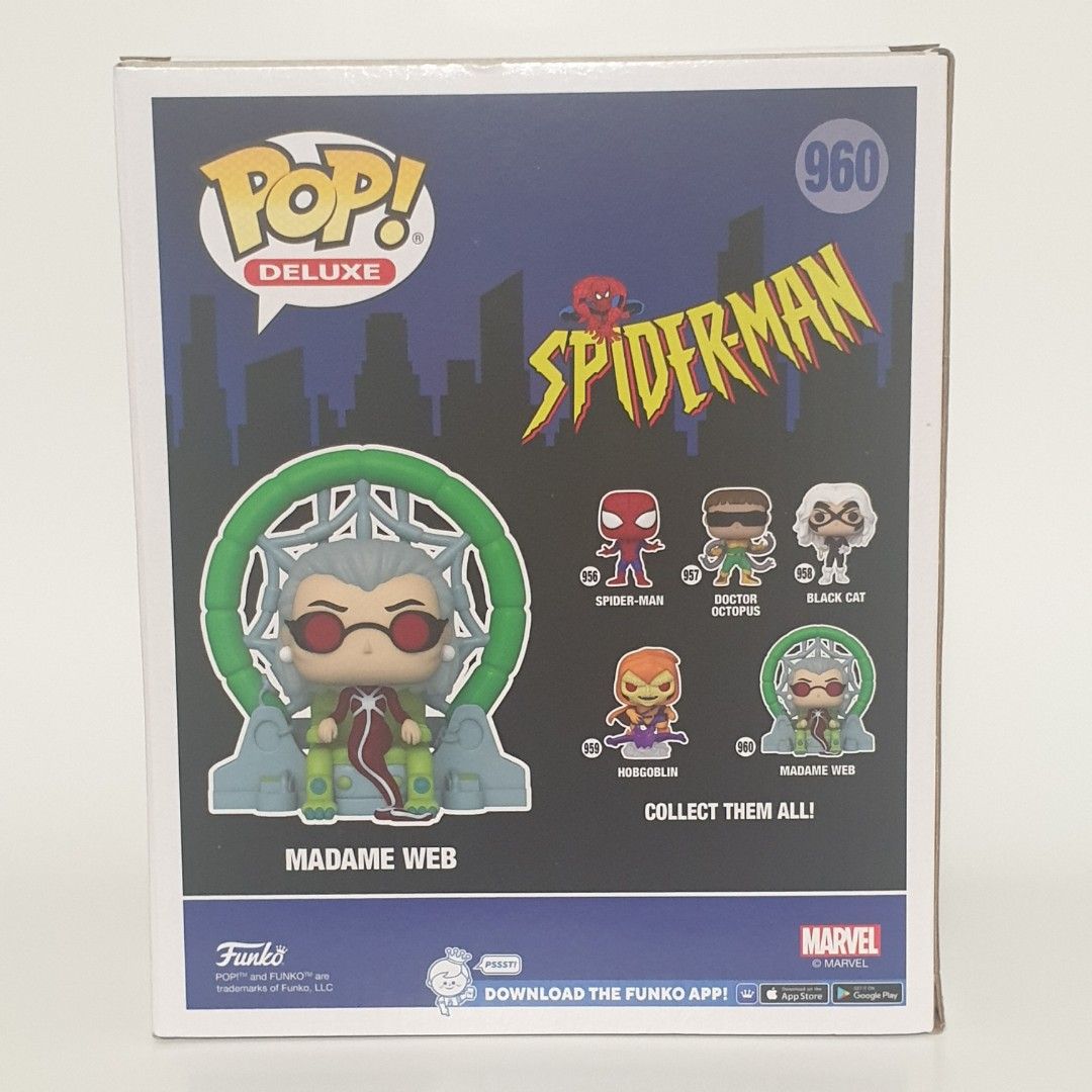 MADAME WEB Spider-Man The Animated Series Target Exclusive Deluxe Funko ...