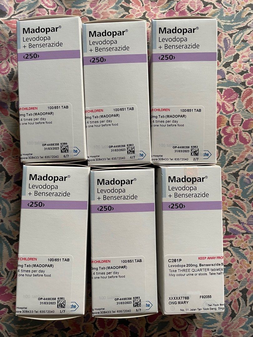 Madopar 250, Health & Nutrition, Medical Supplies & Tools on Carousell