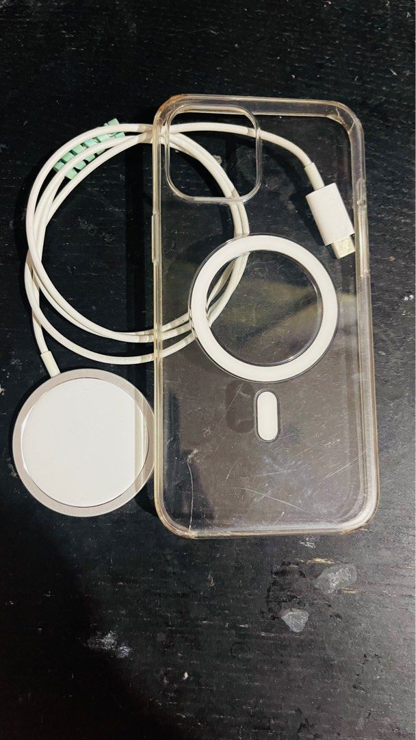 Magsafe Charger With Iphone 12 Pro Max Casing, Mobile Phones & Gadgets ...