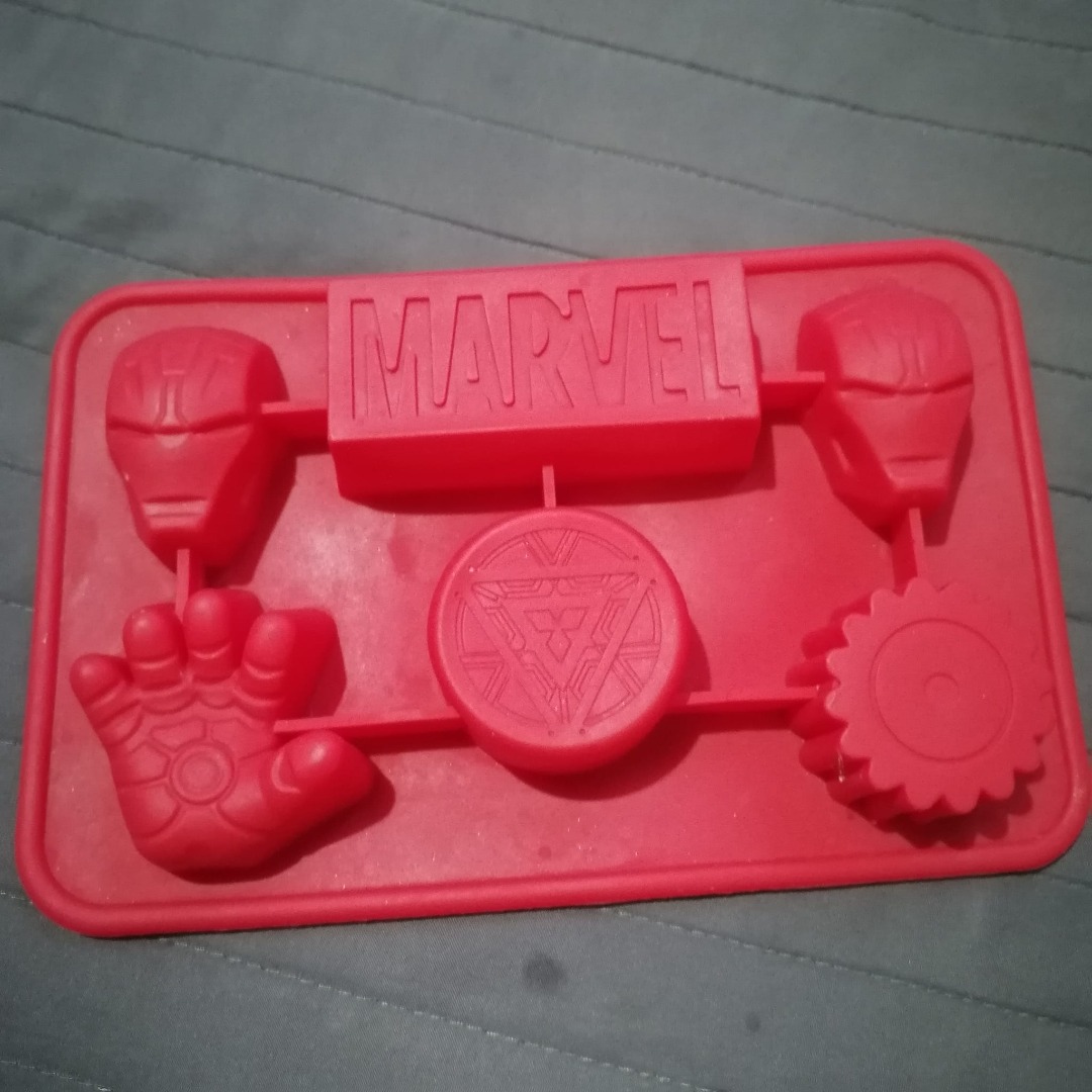 Marlvel Iron man Silicone Mold, Hobbies & Toys, Stationary & Craft ...