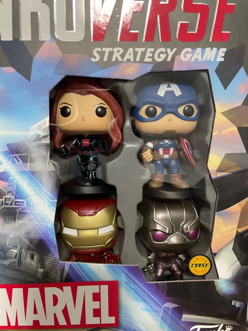 Marvel Avengers Funko Pop Funkoverse game, Hobbies & Toys, Toys & Games ...