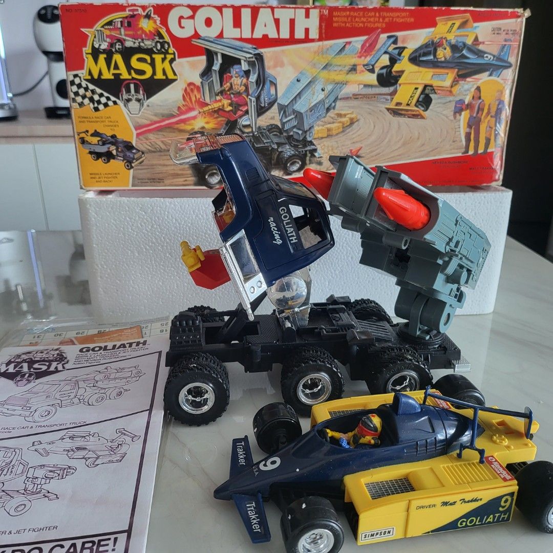 M.A.S.K Goliath unbroken spoiler Kenner, Hobbies & Toys, Toys & Games ...