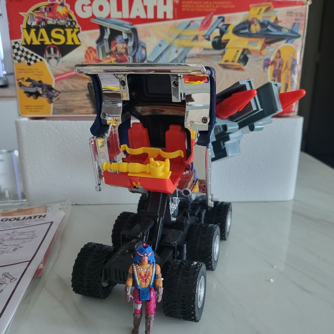 M.A.S.K Goliath unbroken spoiler Kenner, Hobbies & Toys, Toys & Games ...