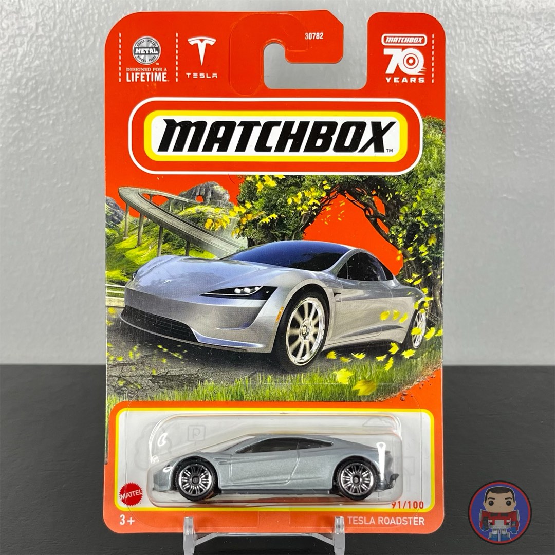Matchbox Tesla Roadster 1:64 Scale Diecast Model Car, Hobbies & Toys ...