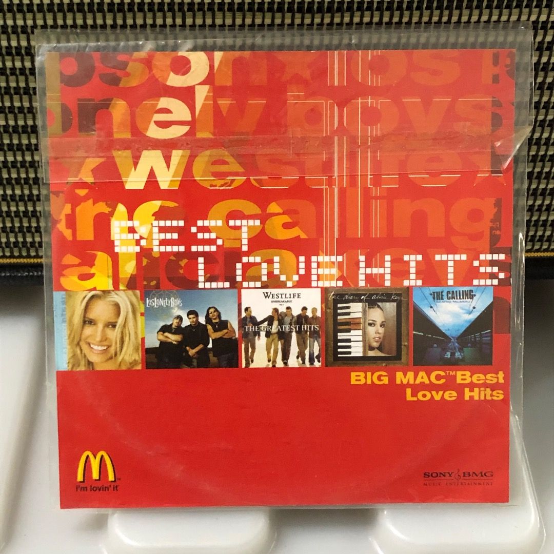 McDonald's - Big Mac Best Love Hits, Hobbies & Toys, Music & Media, CDs ...
