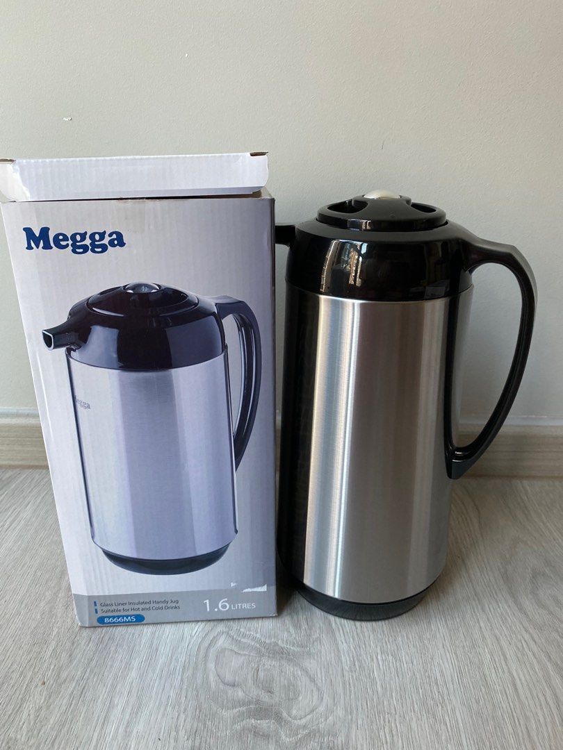 Megga Jug / Thermal Flask / Electric Flask 1.6L/ 8666MS, TV & Home ...