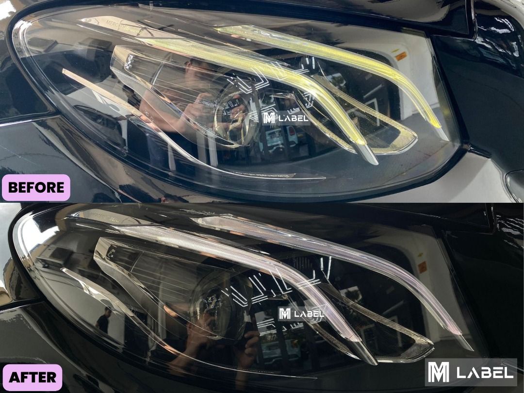 Mercedes Benz W213 - New headlight DRL LED Replacement, Car Accessories ...