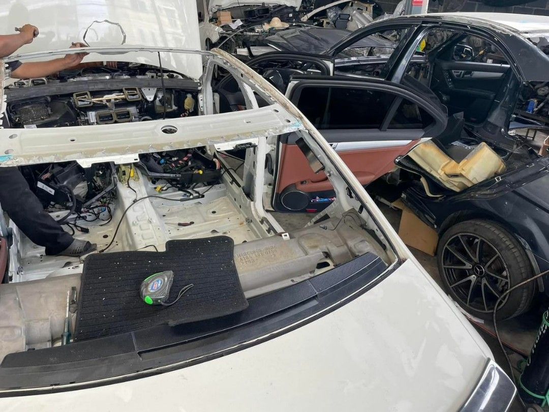 Mercedes-benz W204 C Class C-class C klasse W204 Ori Sunroof amg line ...
