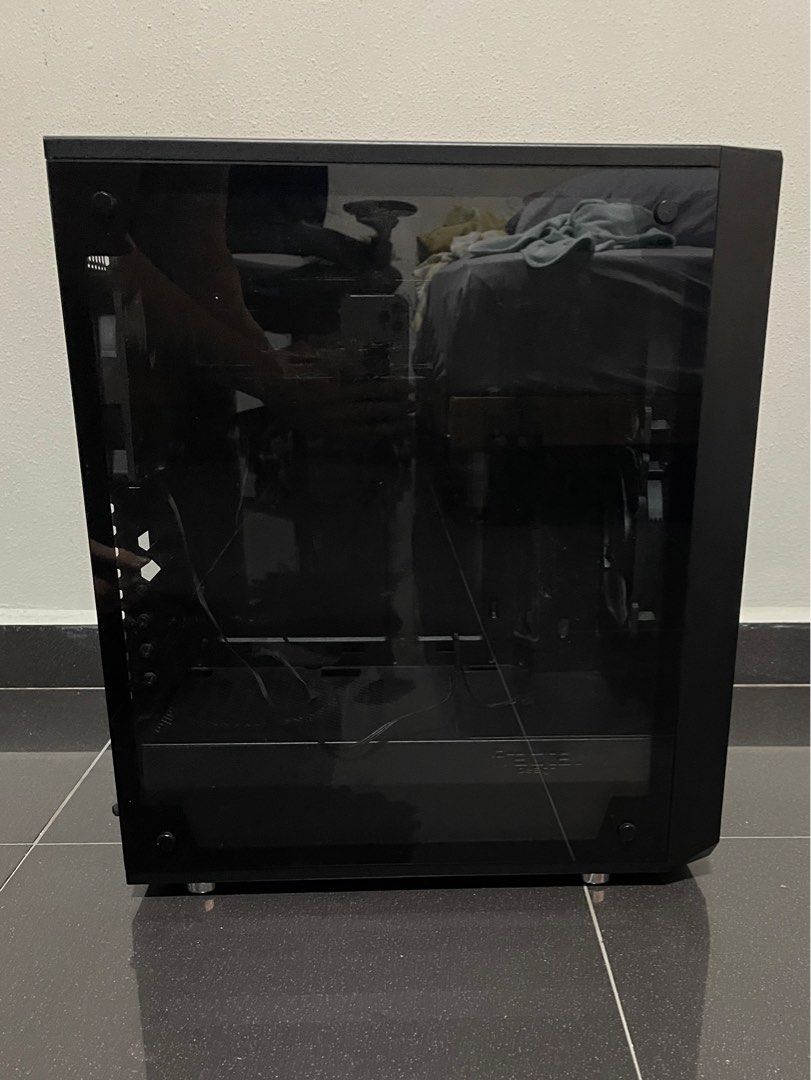 Meshify C with 4 case fans, Computers & Tech, Parts & Accessories ...