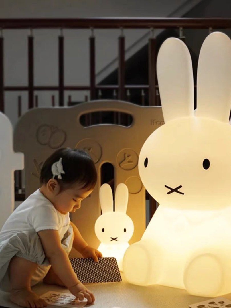 Miffy light lamp LED, Furniture & Home Living, Home Decor, Other Home Decor on Carousell