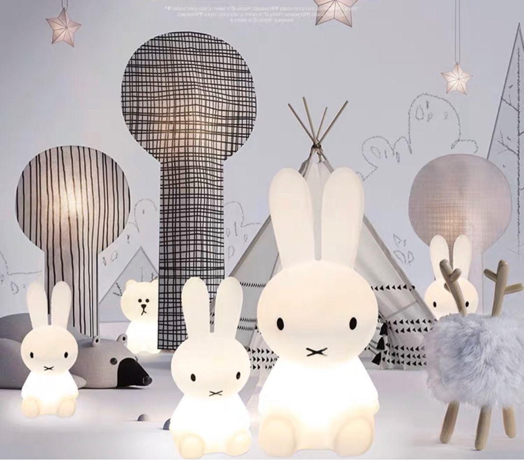 Miffy light lamp LED, Furniture & Home Living, Home Decor, Other Home Decor on Carousell