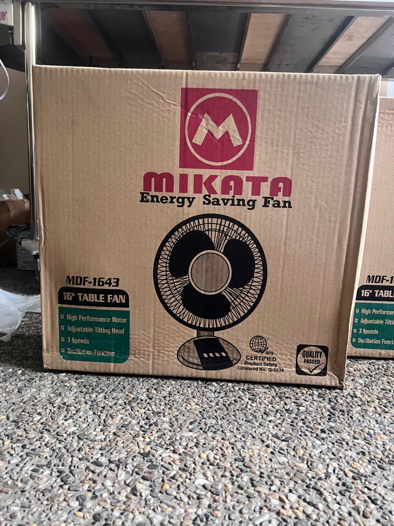 Mikata 16" Desk Fan, TV & Home Appliances, Other Home Appliances on ...