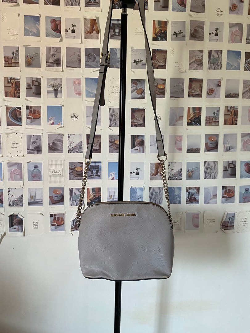 MK MOON SHAPED BAG, Women's Fashion, Bags & Wallets, Cross-body Bags on ...