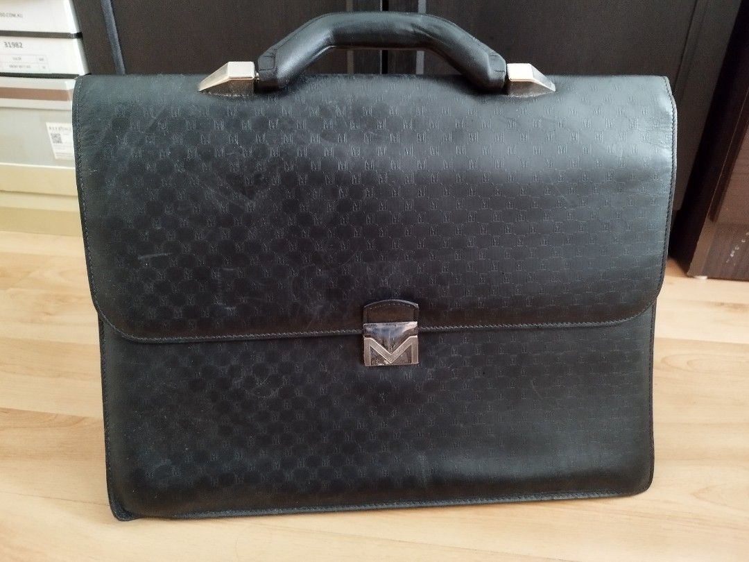 ORIGINAL Moreschi Men briefcase, Luxury, Bags & Wallets on Carousell