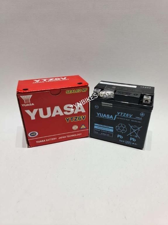 MOTORCYCLE BATTERY YUASA YTZ5S YT5A YTZ6V YTZ7V YTZ8V YT9A SNIPER 150 X1R JUPITER WAVE 125 Y16 ...