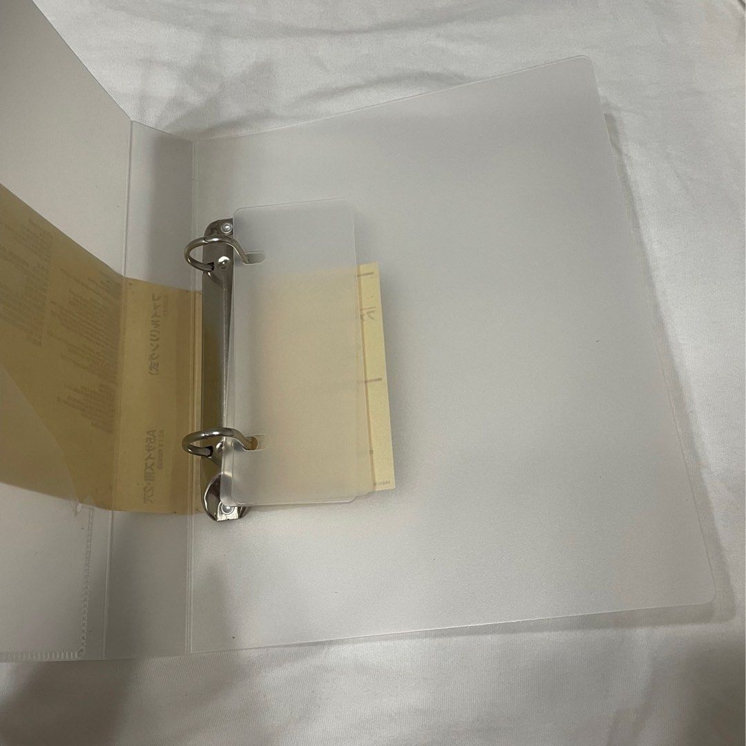 muji A5 file folder binder, Hobbies & Toys, Stationery & Craft ...