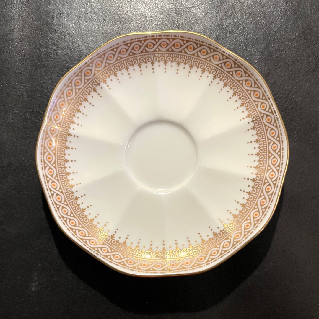 Narumi bone china gold rim saucer plate, Furniture & Home Living ...