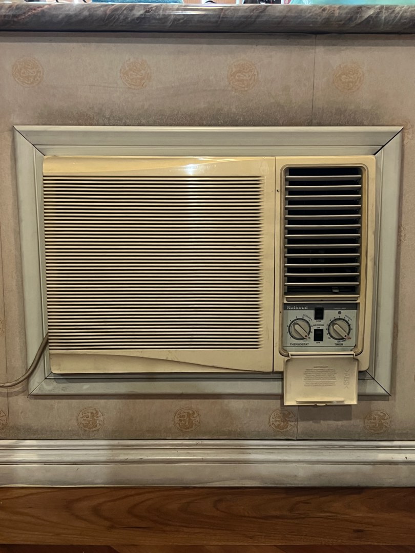 National 2hp window type aircon, TV & Home Appliances, Air Conditioning ...