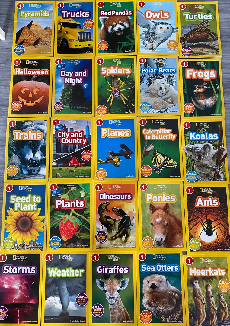 National Geographic Kids level 1, Hobbies & Toys, Books & Magazines ...