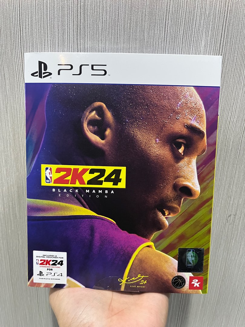 NBA 2k24 ( Black mamba edition), Video Gaming, Video Games, PlayStation on Carousell