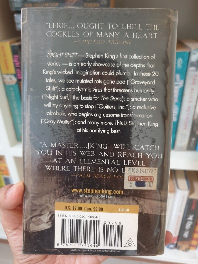 Night Shift by Stephen King, Hobbies & Toys, Books & Magazines, Fiction ...