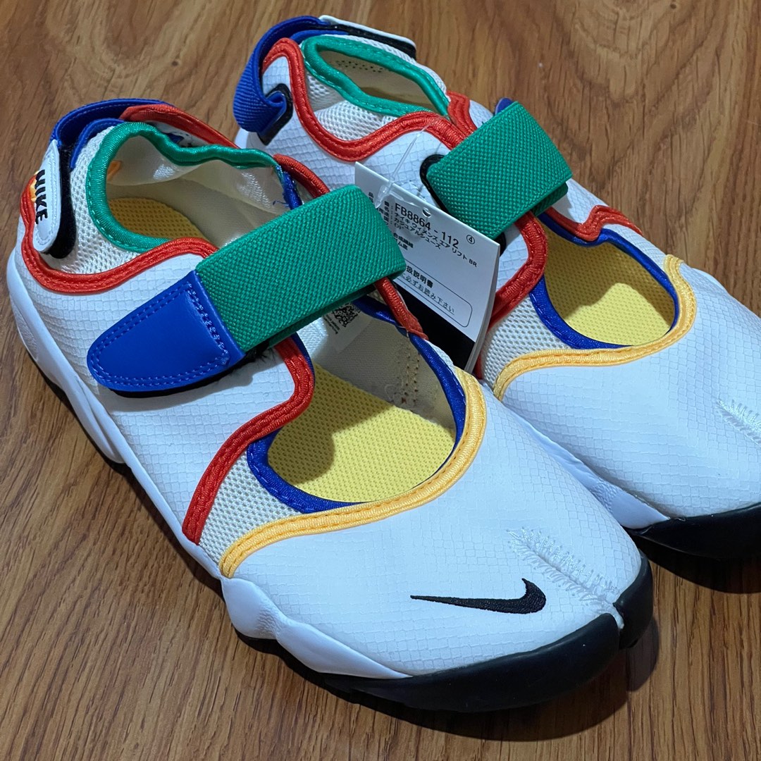 Nike rift white citron, Olah Raga, Baju Olahraga di Carousell