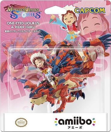 Nintendo Amiibo Monster Hunter Stories One-eyed Rathalos & Rider Girl F ...