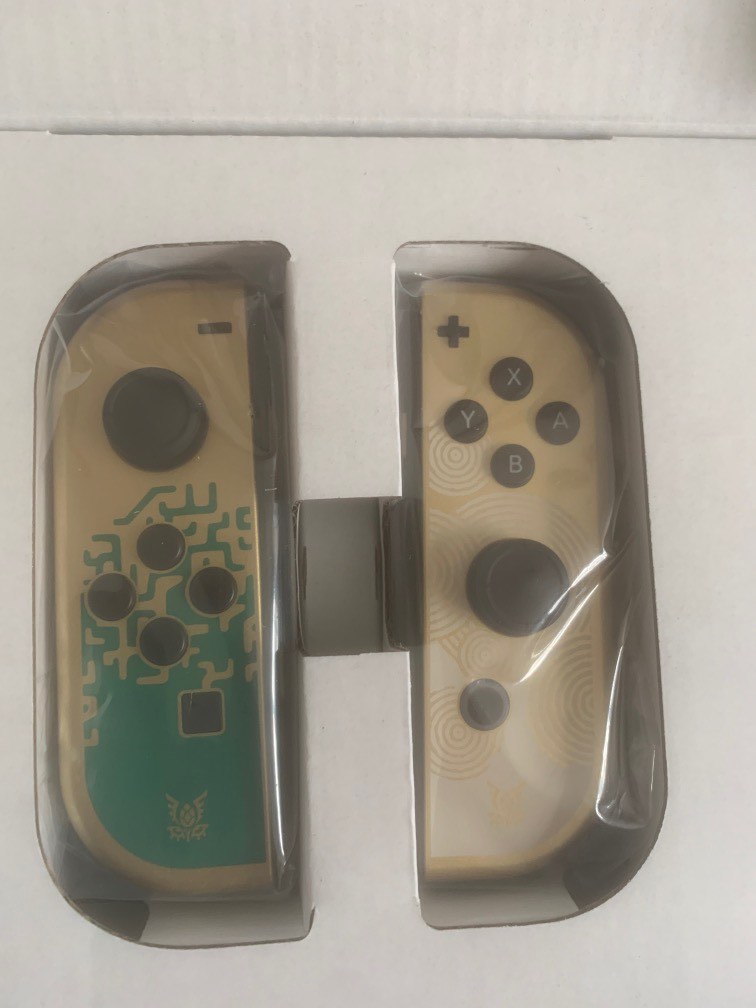 Nintendo Joycon Zelda TOTK new, Video Gaming, Gaming Accessories ...