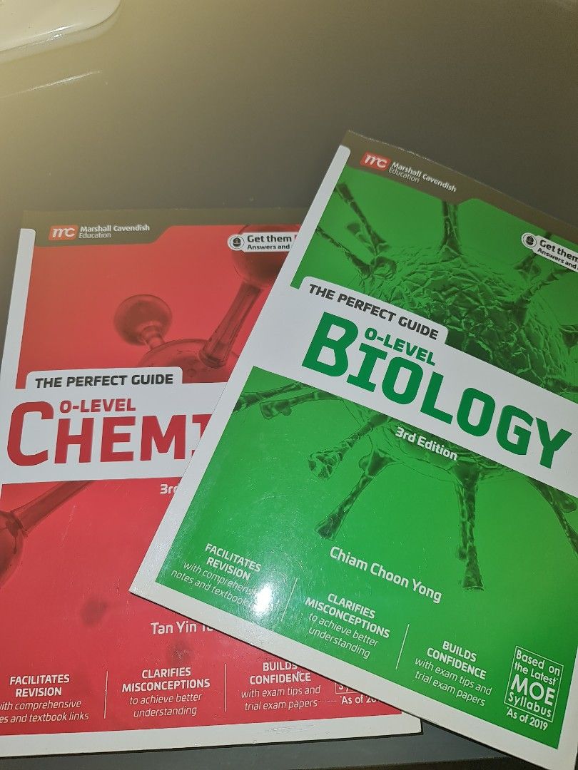 O-Level Biology & Chemistry guide book, Hobbies & Toys, Books ...