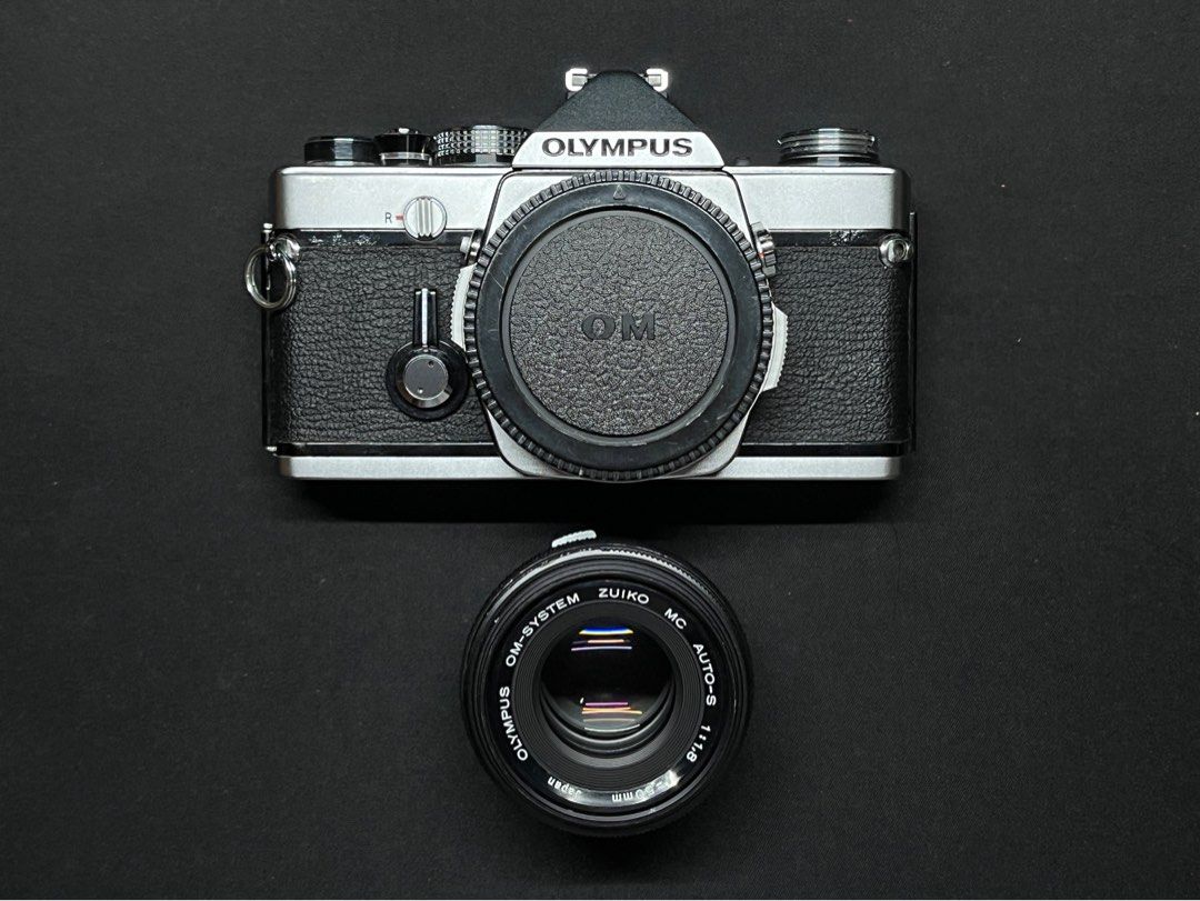 Olympus OM-1 Film Camera, Photography, Cameras on Carousell
