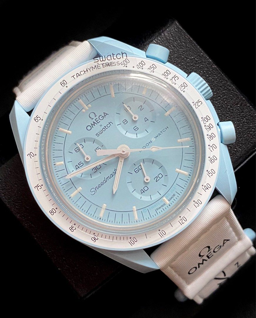 Omega x Swatch - Moonswatch Mission To Uranus, Luxury, Watches on Carousell