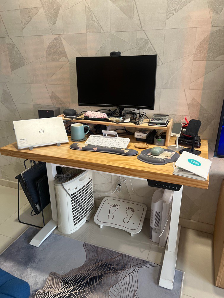 Omni work desk, Furniture & Home Living, Furniture, Tables & Sets on ...