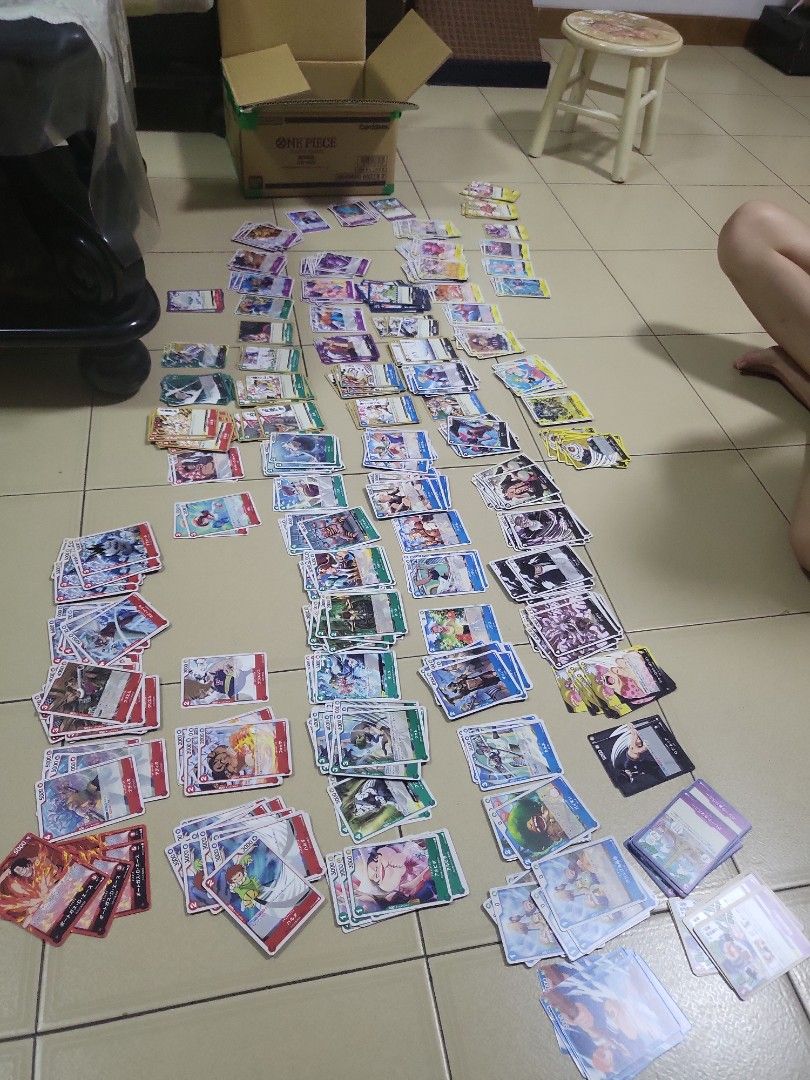 ONE PIECE TCG spare cards (4 crates), Hobbies & Toys, Toys & Games on ...