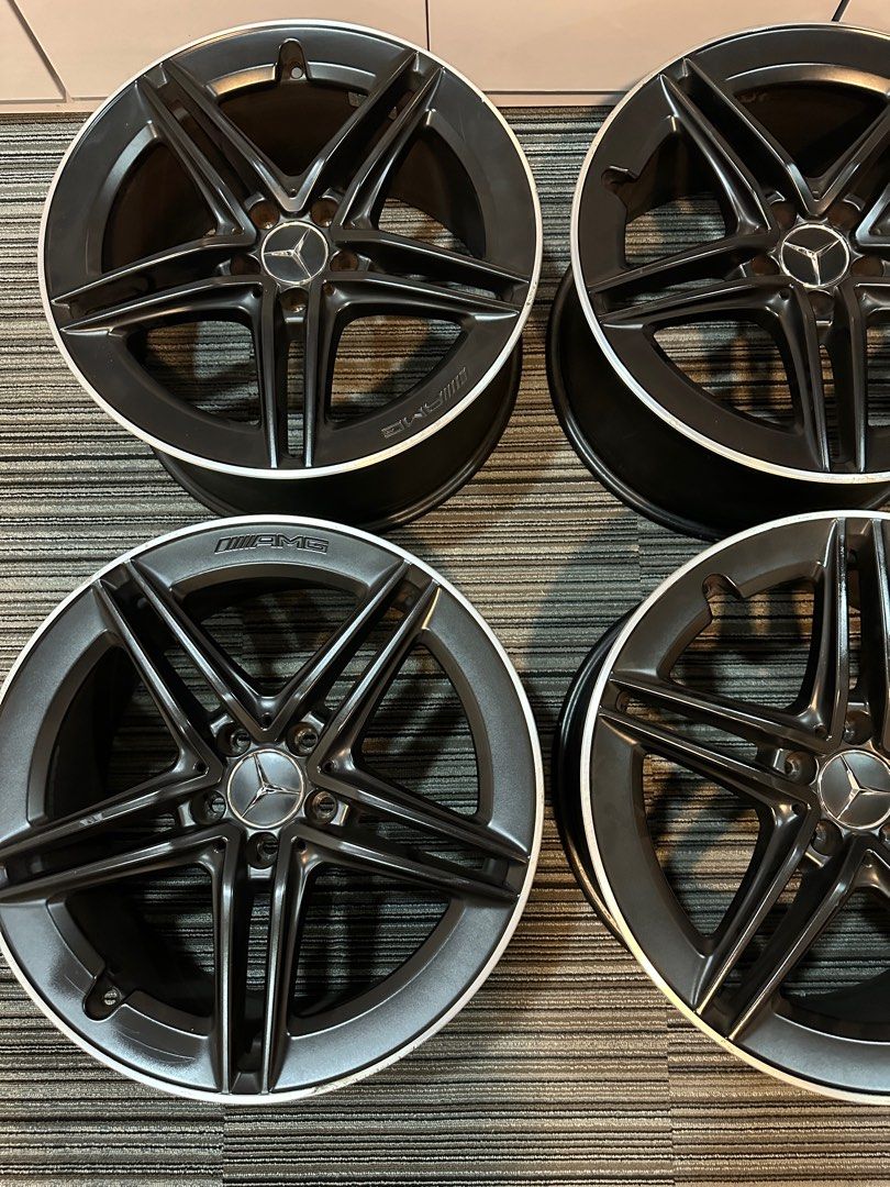 Original AMG Mercedes 19” Rims Made in Germany, Car Accessories, Tyres ...