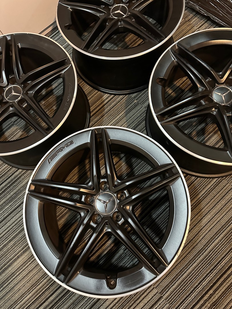 Original AMG Mercedes 19” Rims Made in Germany, Car Accessories, Tyres ...