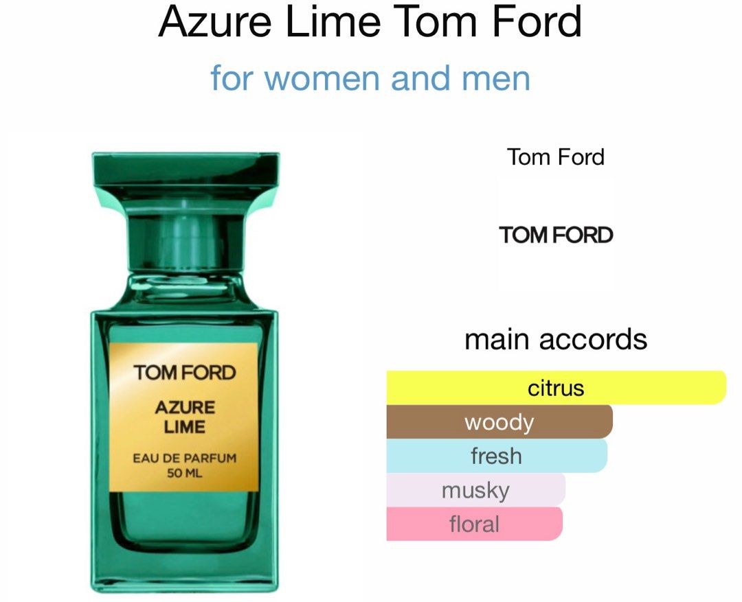 [ORIGINAL] AUTHENTIC READY STOCK TOM FORD AZURE LIME EDP 100ML PERFUME ...