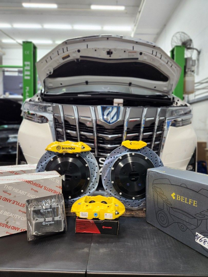 Original Brembo GT-M4(QR Scan) Big Brake Kit Original 4pot Alfa, Audi, BMW, Citroen, Ford, Honda ...