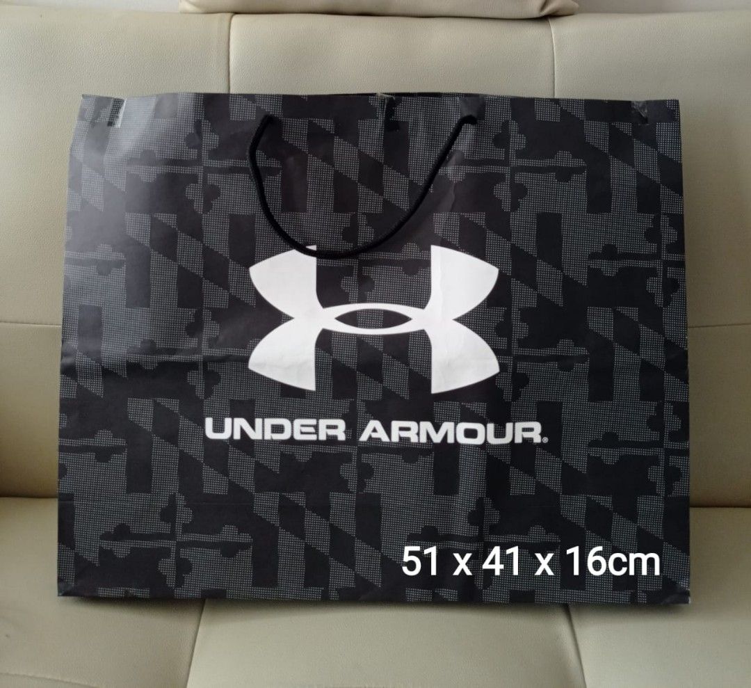 paperbag under armour xl original / paper bag under armour asli, Serba ...