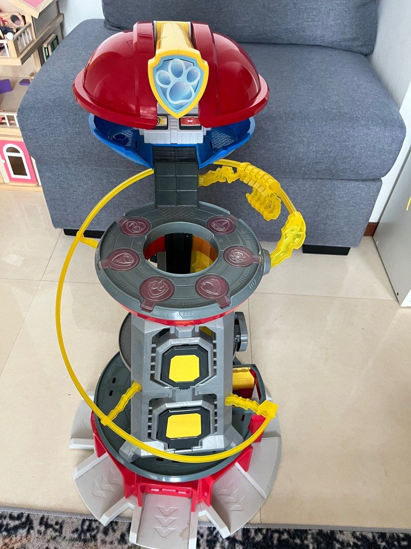 Paw Patrol Mighty Pup Tower, Hobbies & Toys, Toys & Games on Carousell