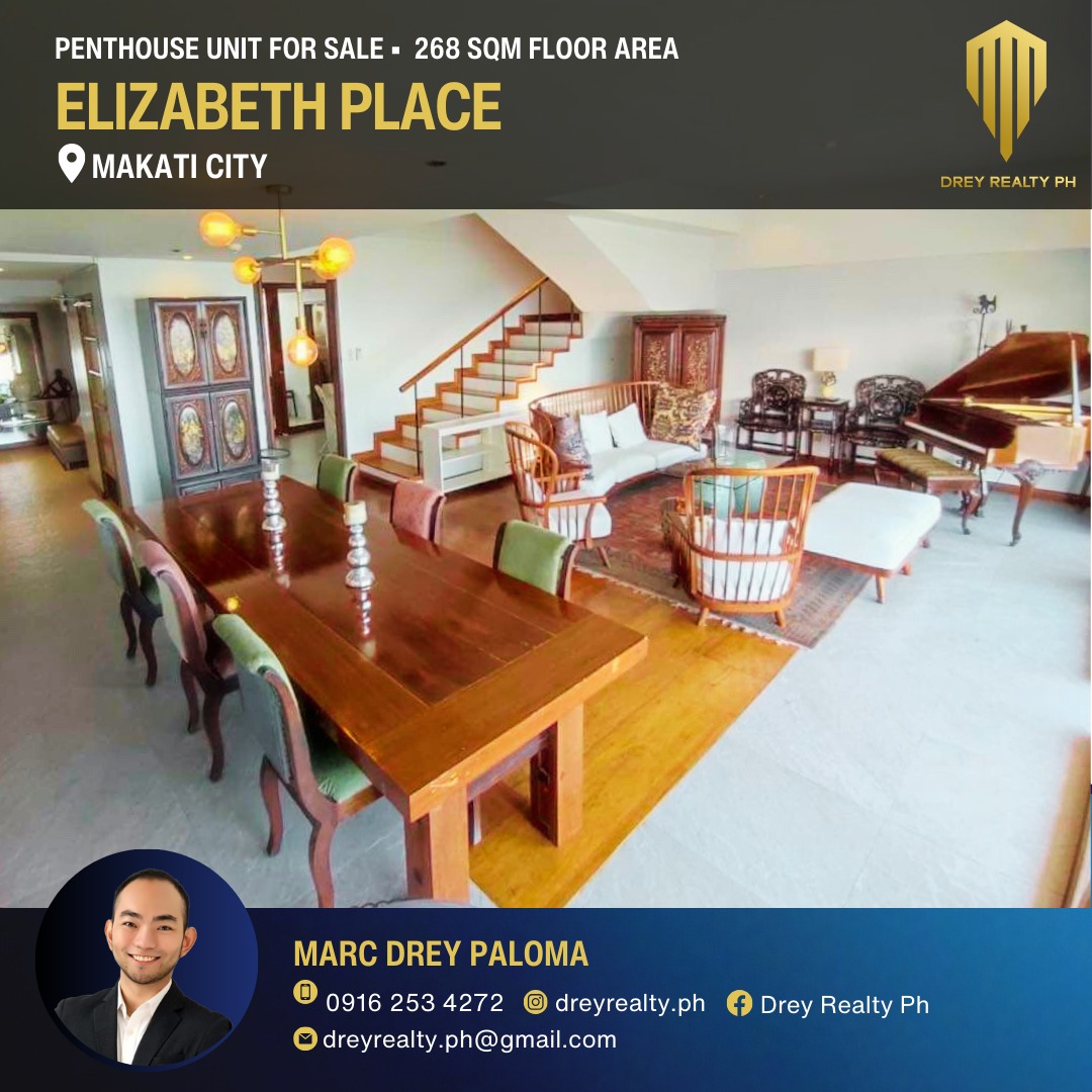 Penthouse in Elizabeth Place at 268 SMQ Floor Area and 1 Parking ...